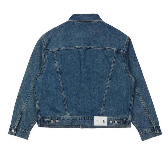 PALACE | Jackets & Coats | Palace X Calvin Klein Baggy Sandstone Indigo ...